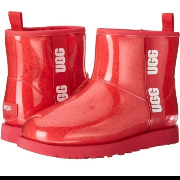 UGG | Shoes | Nwt Authentic Ugg Mini Classic Ii Waterproof Clear Boots ...